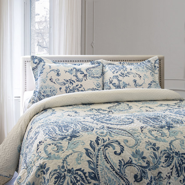 Steel-blue-bedding | Wayfair