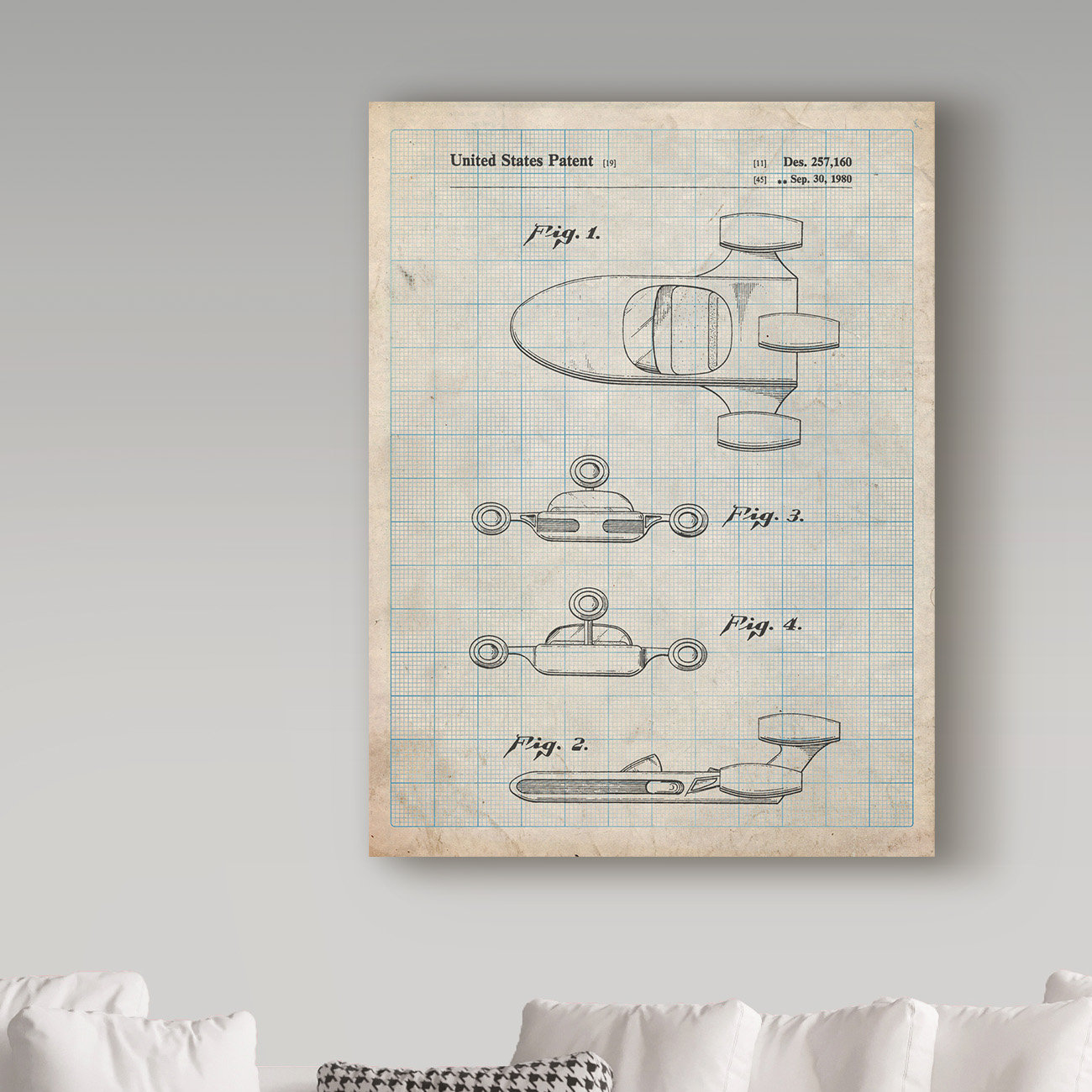 Trademark Art Cole Borders Star Wars Landspeeder by Cole Borders ...