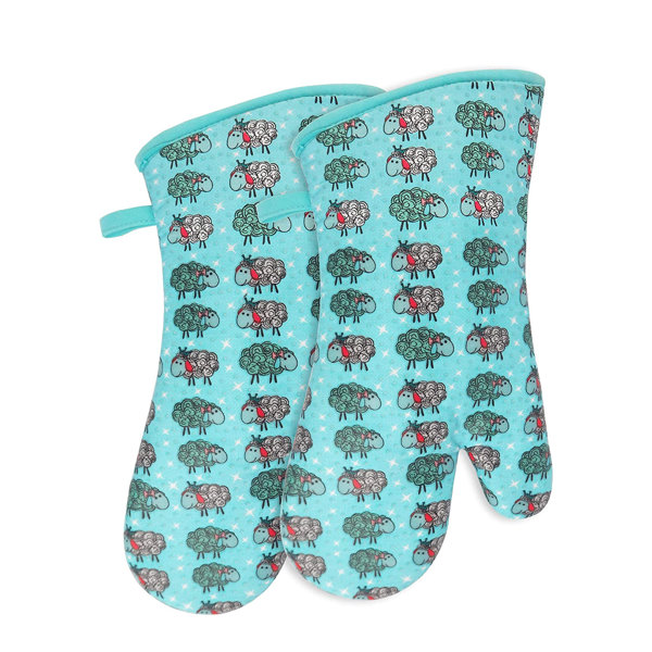 Hatton Mogul 2 Piece Oven Mitt | Wayfair
