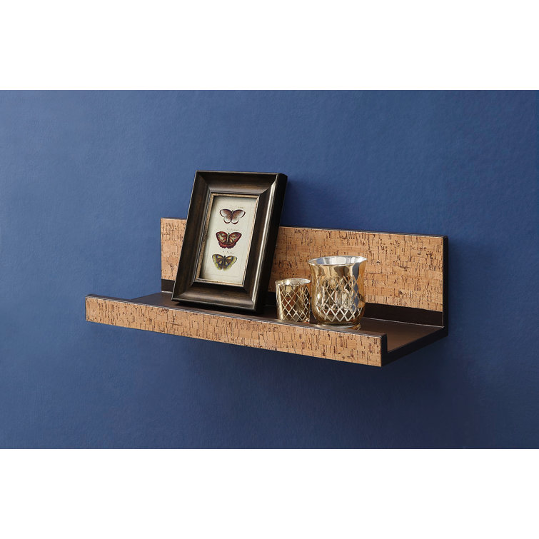 OIA Decorative Cork Wall Shelf | Wayfair