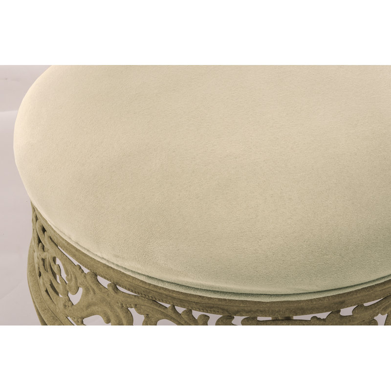 Astoria Grand Kaye Metal Accent Stool & Reviews | Wayfair