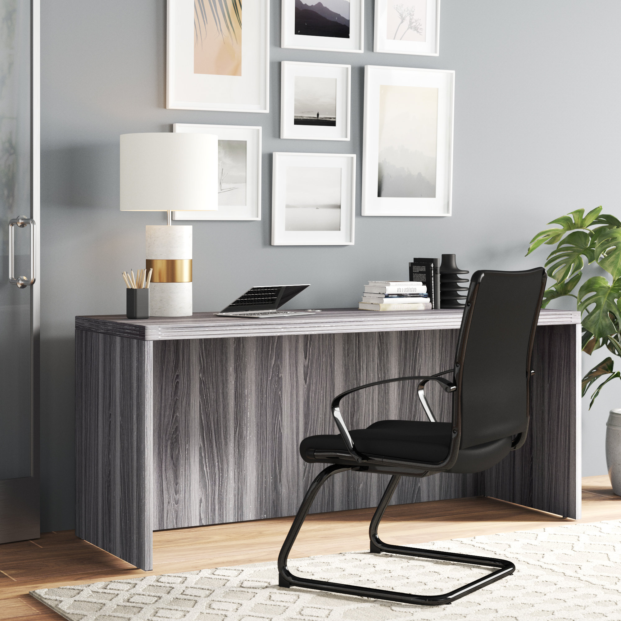 Safco Products Aberdeen Desk & Reviews | Wayfair