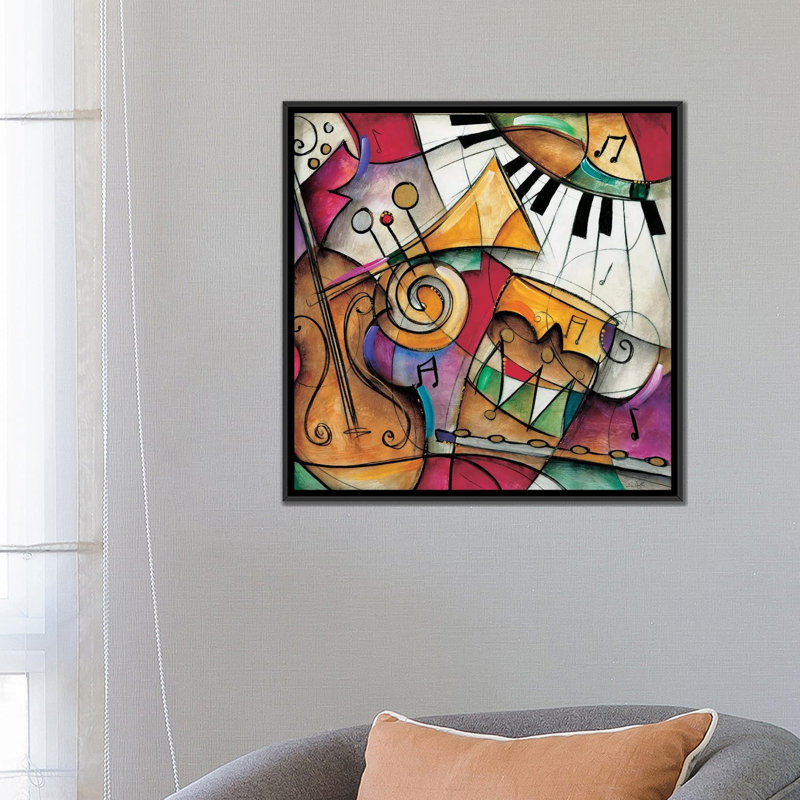 Bless international Jazz It Up I by Eric Waugh Gallery-Wrapped Canvas ...