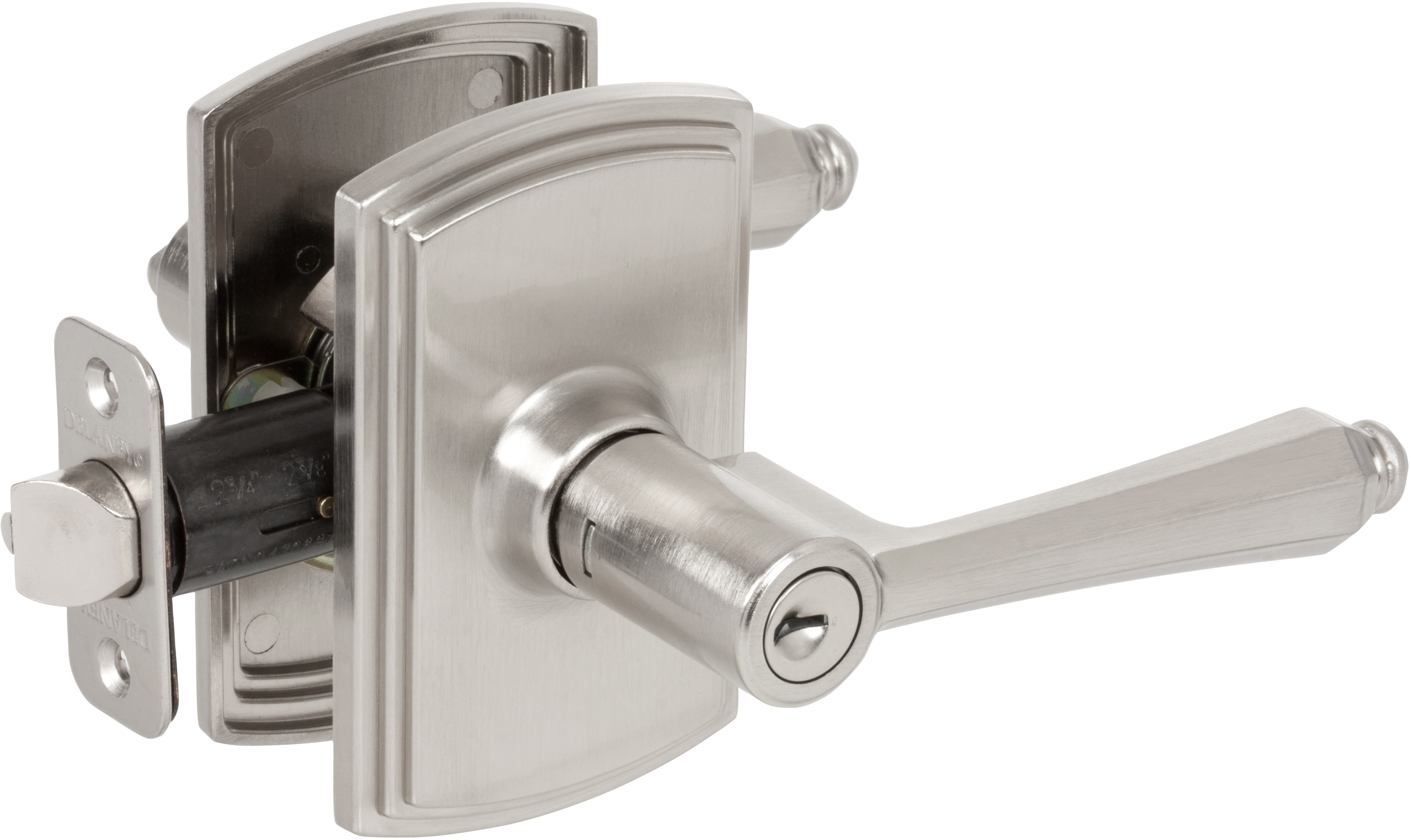 Delaney Hardware CALLAN Florini Keyed Door Lever & Reviews | Wayfair