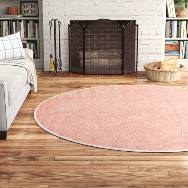 Dusty-pink-area-rug | Wayfair
