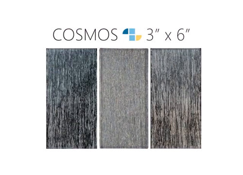 Long Island Mosaics & Tile Cosmos 1" x 12" Glass Wall Tile | Wayfair