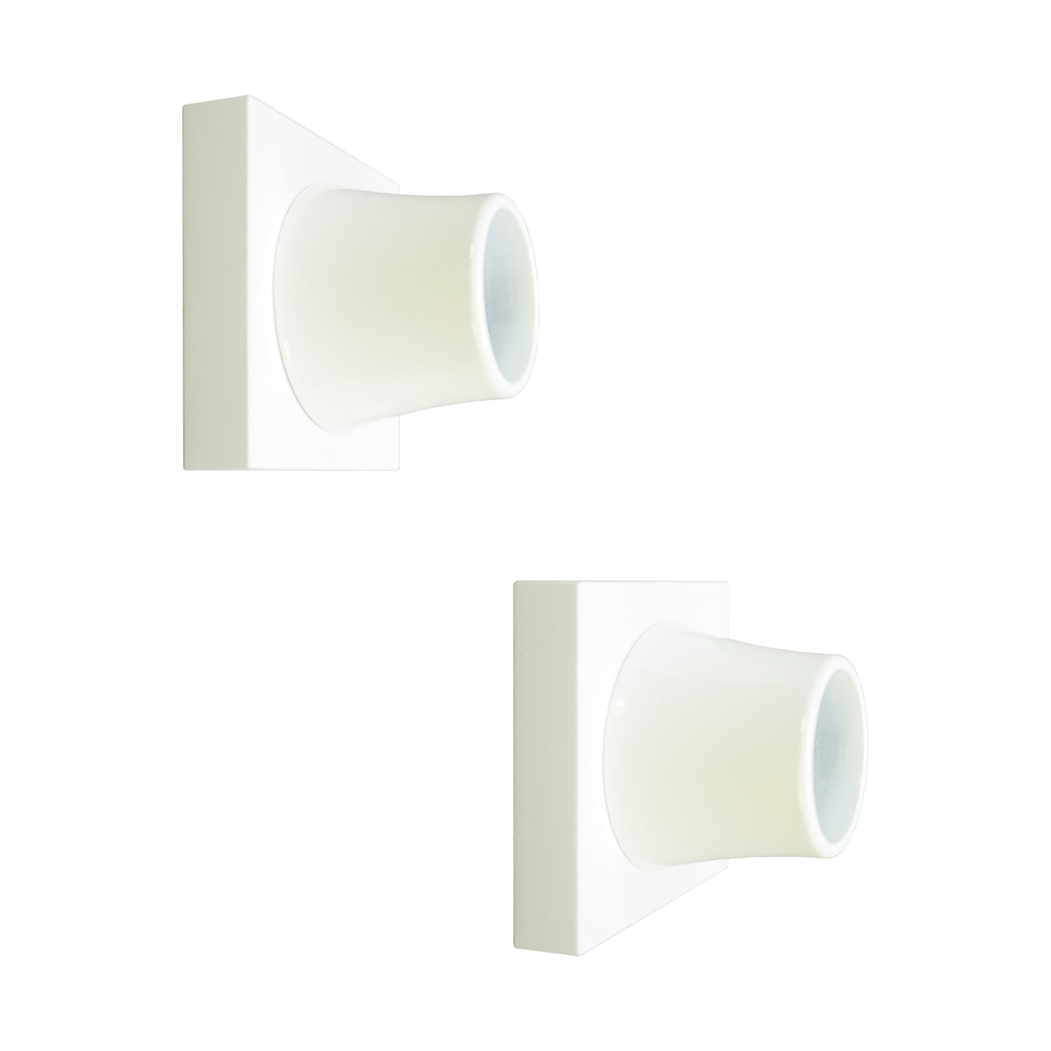 Barclay Decorative Square Shower Rod Flange (Pair) | Wayfair