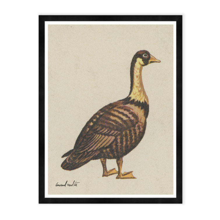TK Home Standing Goose - Picture Frame Print | Wayfair