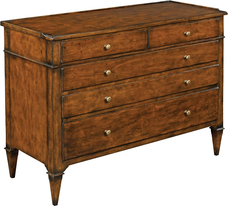 WoodbridgeFurniture Marseille 32'' Tall 4 - Drawer Accent Chest | Wayfair