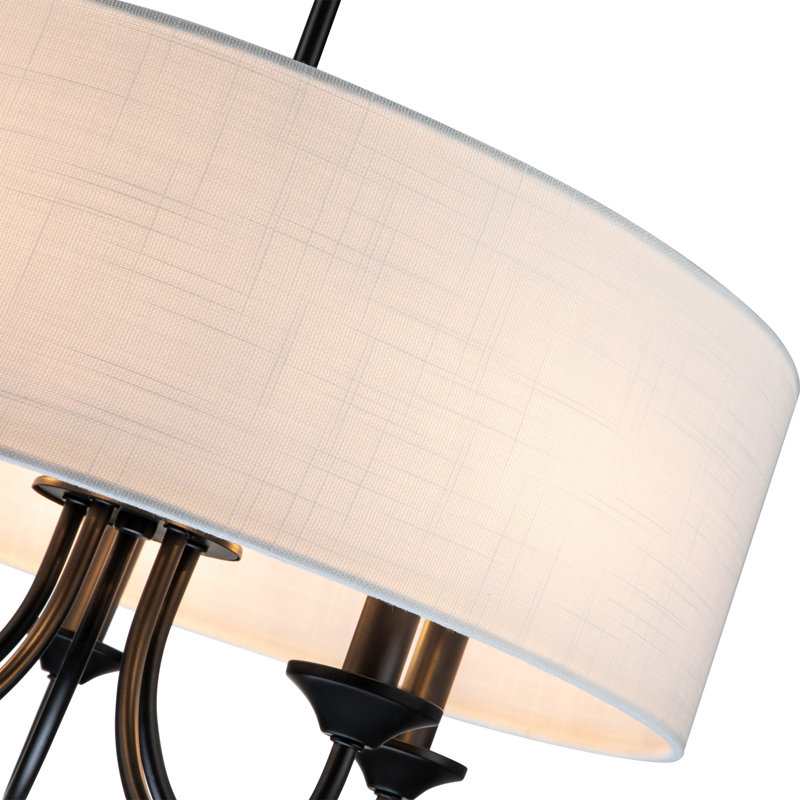 Red Barrel Studio® 5 - Light Dimmable Drum Chandelier & Reviews | Wayfair