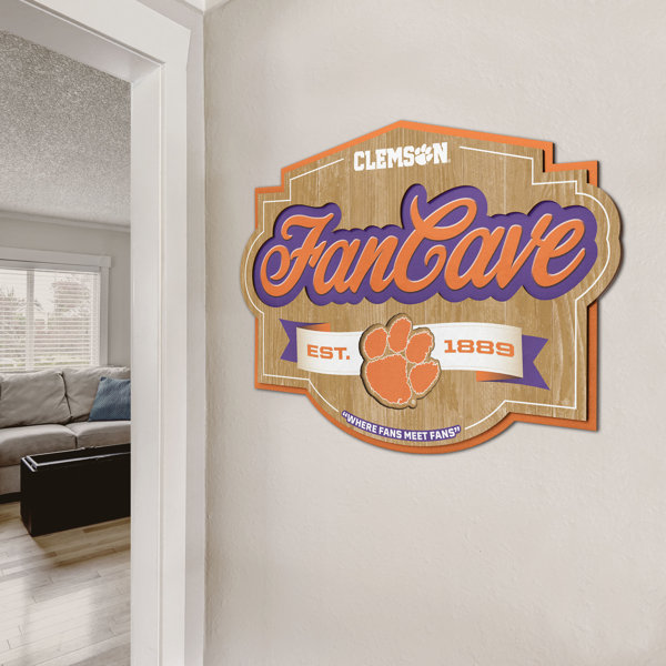Ebern Designs Clemson Tigers Wall Décor | Wayfair