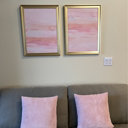 Wade Logan® Rose Fade I - 2 Piece Picture Frame Print Set on Canvas ...