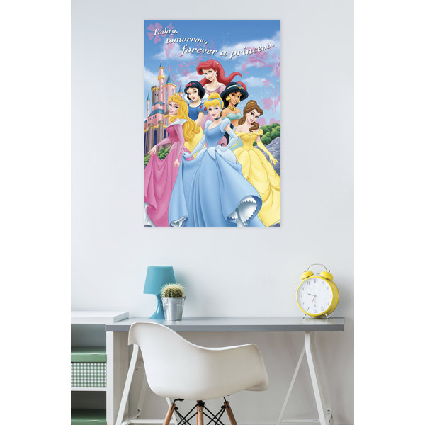 Trends International Disney Princess - Castle Paper Print | Wayfair