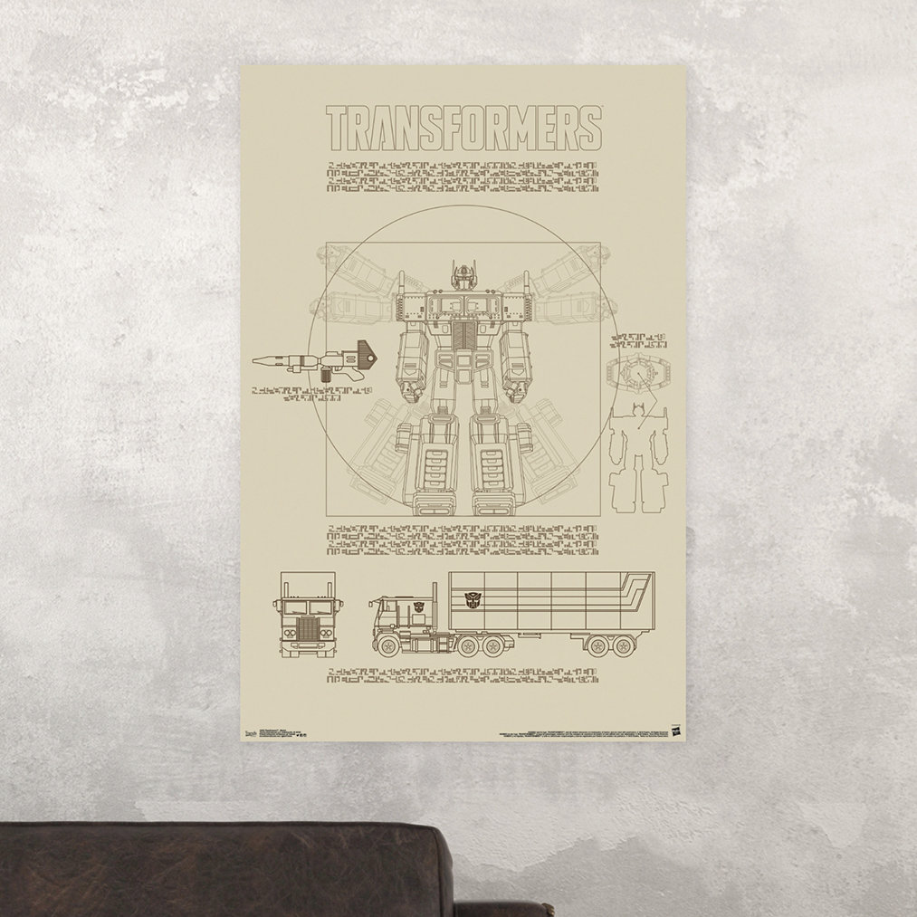 Trends International Transformers - Sketch Paper Print - Wayfair Canada
