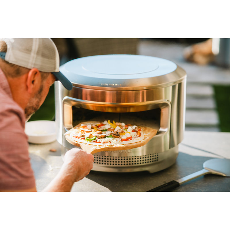 Solo Stove Stainless Steel Freestanding Pizza Oven in Silver | Wayfair