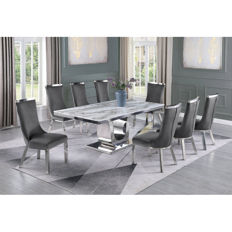 Best Quality Furniture 8 - Person Dining Set | Wayfair