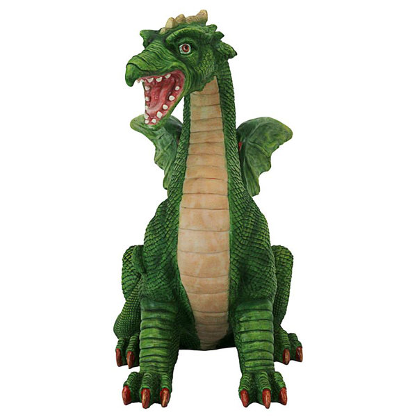 Design Toscano Ormarr Dragon, Monster of the Drawbridge Moat Statue ...