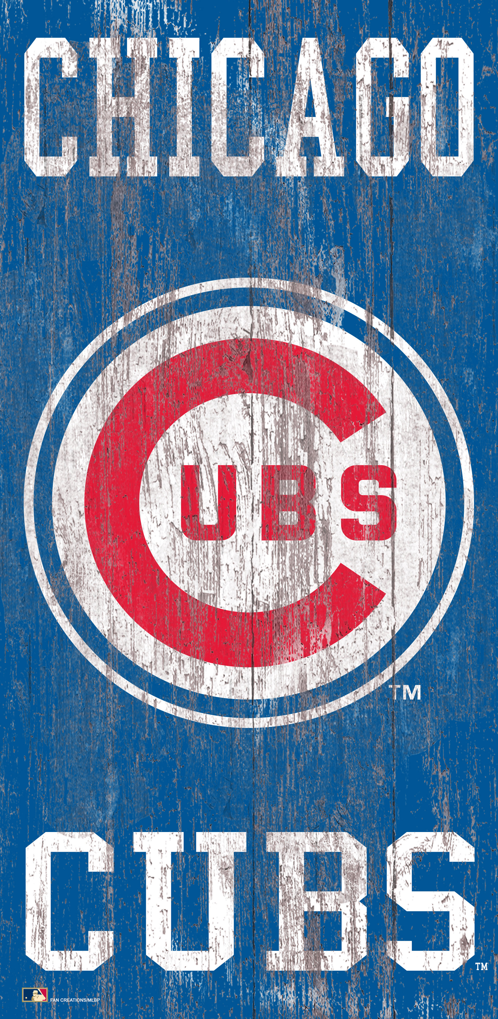 Fan Creations Chicago Cubs - Unframed Graphic Art on Wood & Reviews ...
