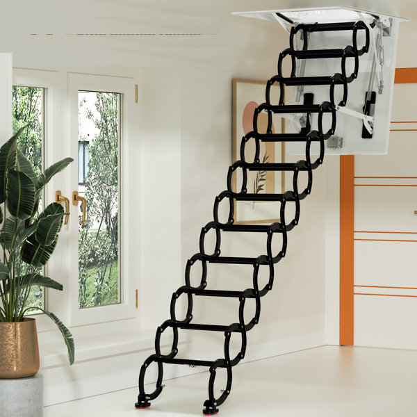 Artudatech 10' Steel Attic Ladder | Wayfair