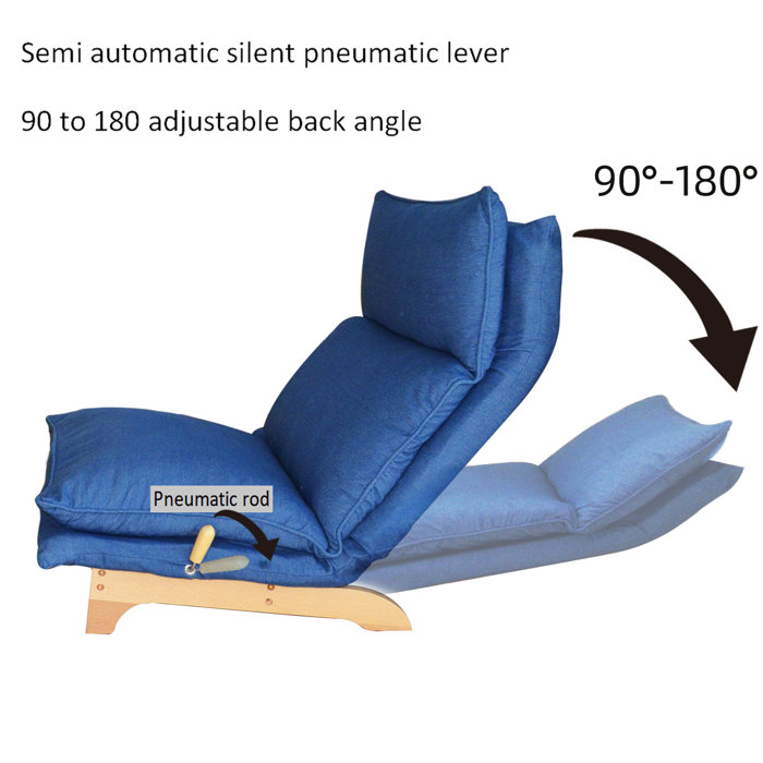 Corrigan Studio® Balcony Leisure Reclining Floor Chair | Wayfair