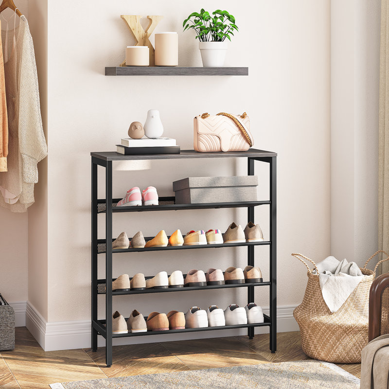 17 Stories Alheide 5 Tier 20 Pair Shoe Rack & Reviews | Wayfair