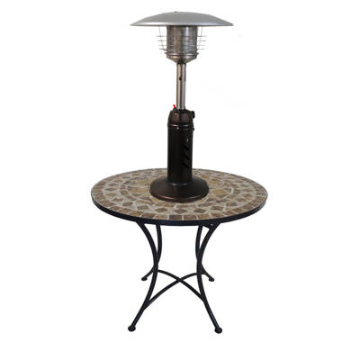 SUNHEAT 11,000 BTU Propane Tabletop Patio Heater & Reviews | Wayfair