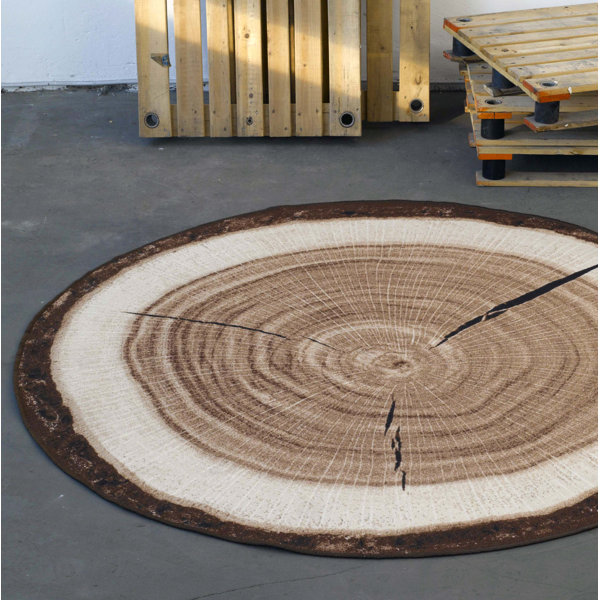 Hanse Home Tree Trunk Brown Rug & Reviews | Wayfair.co.uk