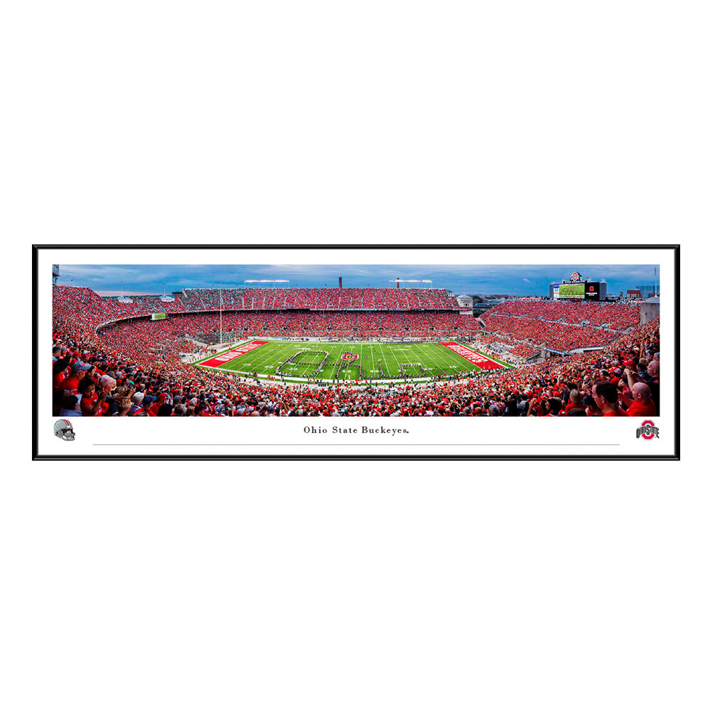 BlakewayPanoramas Ohio State Buckeyes by James Blakeway - Picture Frame ...