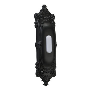 Darby Home Co Surface Mounted Traditional Oval Push Button in Antique ...
