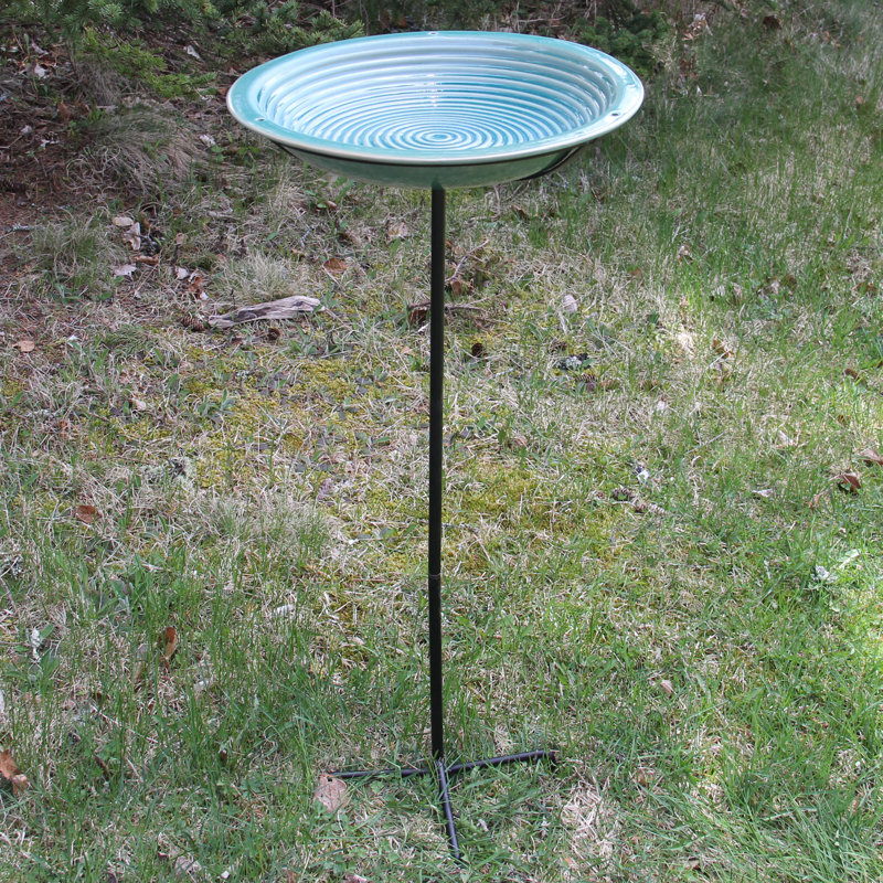 Winston Porter Avian Post Birdbath & Reviews | Wayfair
