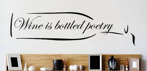 Design With Vinyl Wine Wall Decal | Wayfair