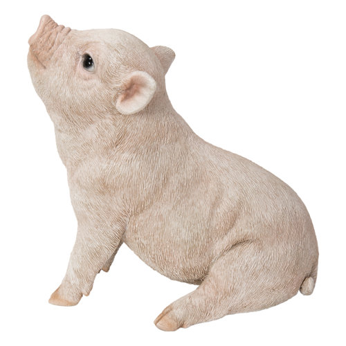 Hi-Line Gift Ltd. Baby Pig Sitting | Wayfair
