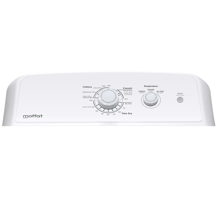 Moffat 6.2 Cubic Feet Electric Dryer - Wayfair Canada