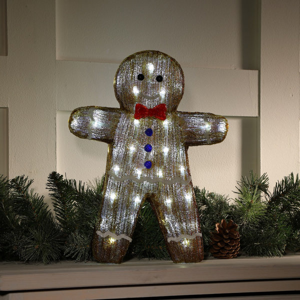 The Seasonal Aisle Gingerbread Lighted Display | Wayfair.co.uk