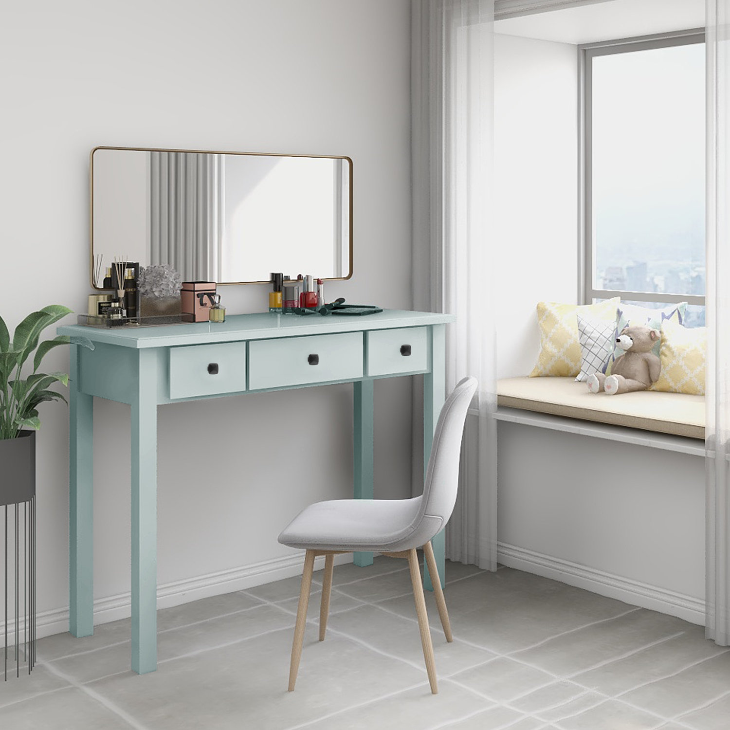Ebern Designs Kayleigh-Elisha Vanity & Reviews | Wayfair