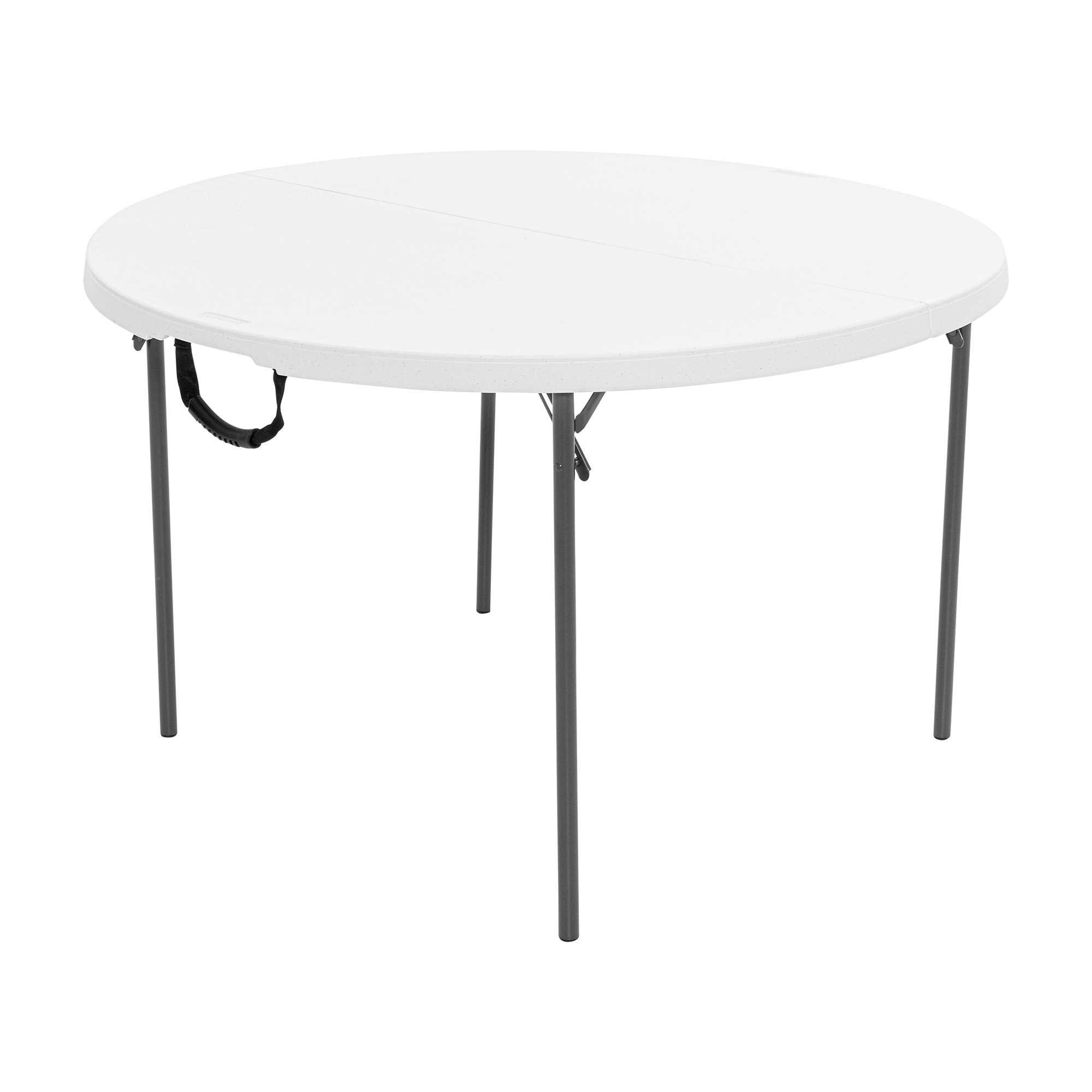 Lifetime 48'' Plastic Circular Portable Folding Table & Reviews | Wayfair