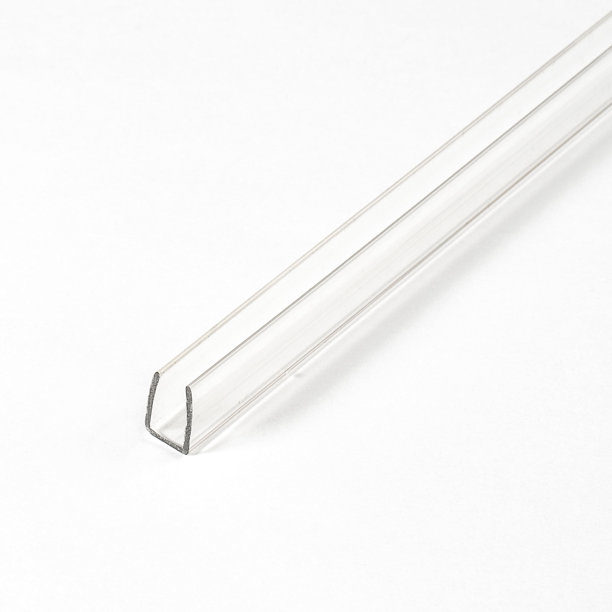 Outwater Plastic 0.53" Thick x 0.25" Wide x 48" Length Molding Track in ...