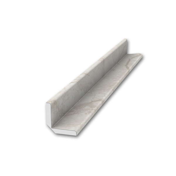 FlexStone 95" x 1.5" Plastic Corner Piece Tile Trim | Wayfair