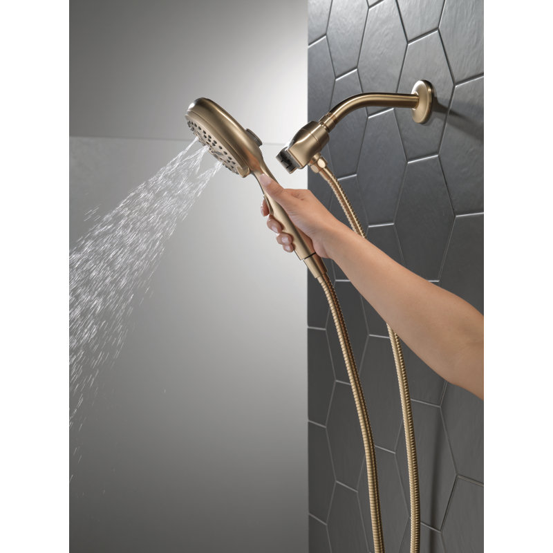 Delta Suredock Magnetic Full Handheld Shower Head with H2Okinetic ...