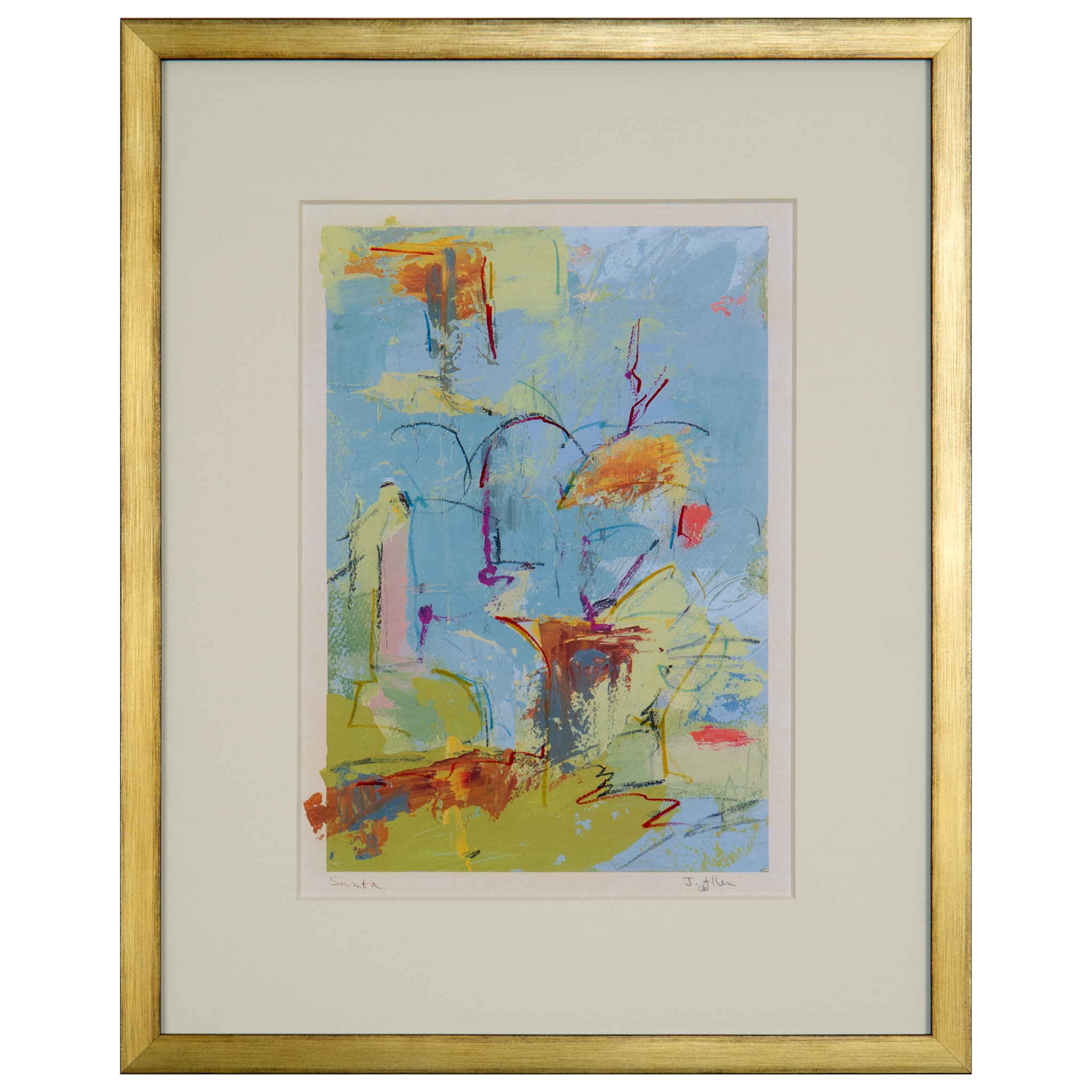 The Natural Light J.Allen Samba Framed by J.Allen Painting | Wayfair