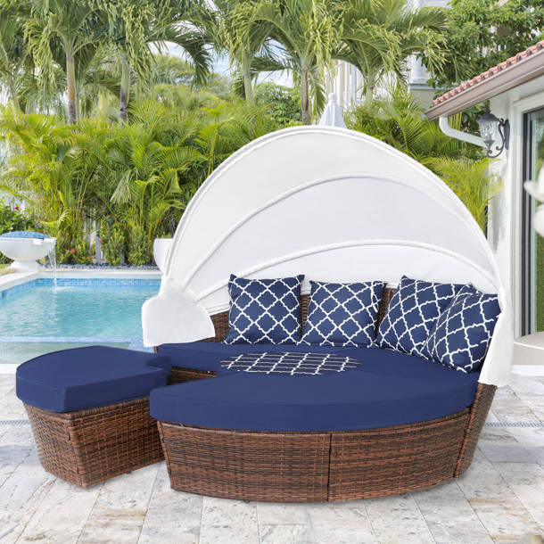Ibolili Round Back Rattan Chair & Reviews | Wayfair