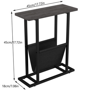 Borough Wharf Holifield Side Table with Storage & Reviews | Wayfair.co.uk