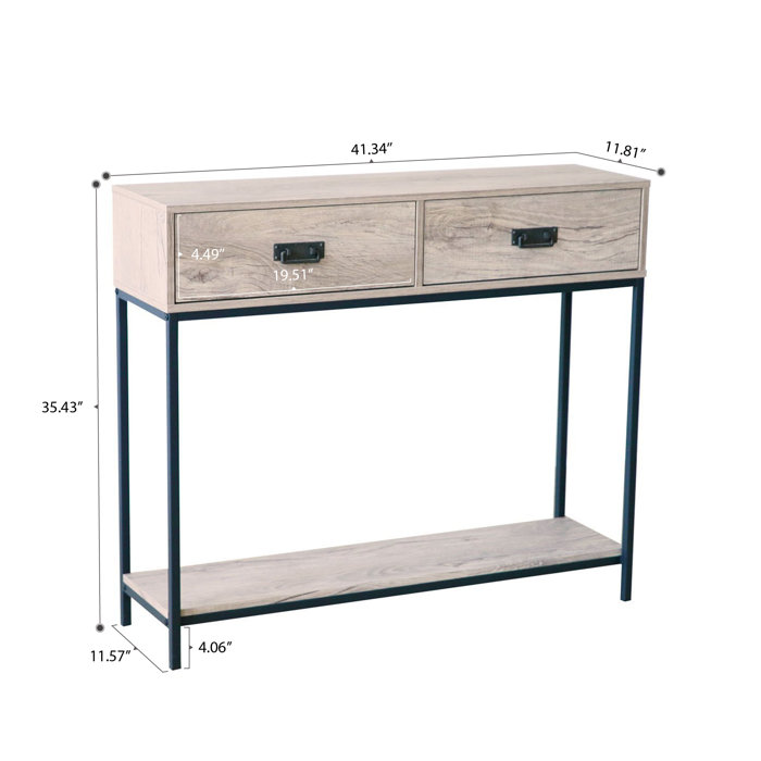 Union Rustic Frates 41.33'' Console Table & Reviews | Wayfair