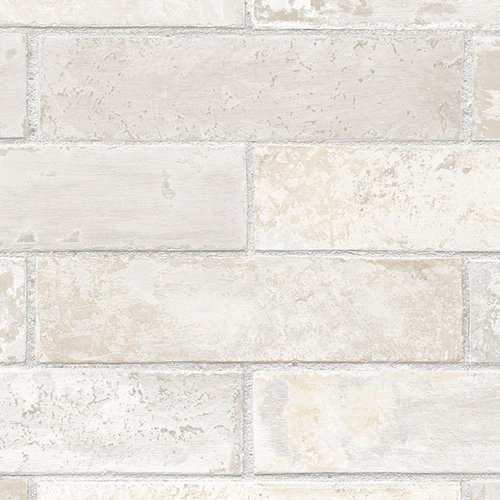 Gracie Oaks Brimmer Brick Wallpaper & Reviews | Wayfair