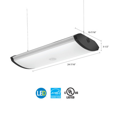 Lithonia Lighting 2' LED Shop Light & Reviews | Wayfair