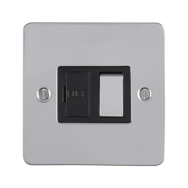 Eurolite Fuse Spur Enhance Flat Plate Matching Black Trim Wall Mounted ...