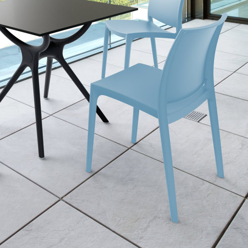 Modern Blue Outdoor Dining Chairs | AllModern