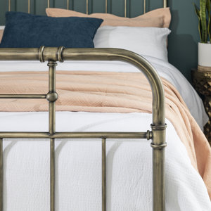 Winston Porter Bronny Metal Bed & Reviews | Wayfair