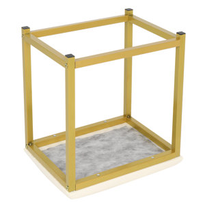 Willa Arlo Interiors Zeppelin Iron Accent Stool & Reviews | Wayfair