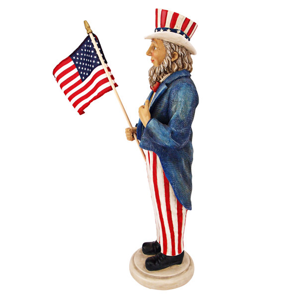 Design Toscano Uncle Sam Yankee Doodle Dandy Statue & Reviews | Wayfair
